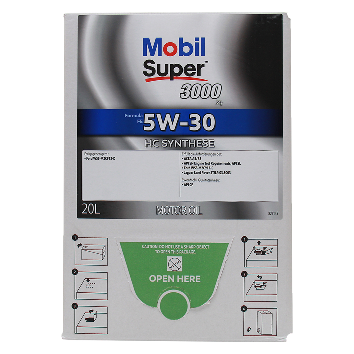Mobil Super 3000 X1 Formula FE 5W-30 20 Liter Kanister – Autovos